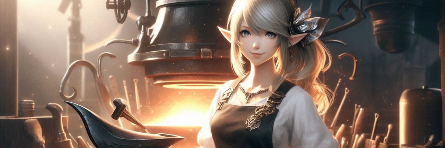 Final Fantasy XIV Blacksmithing Guide - How to Earn Gil and Equip Your ...